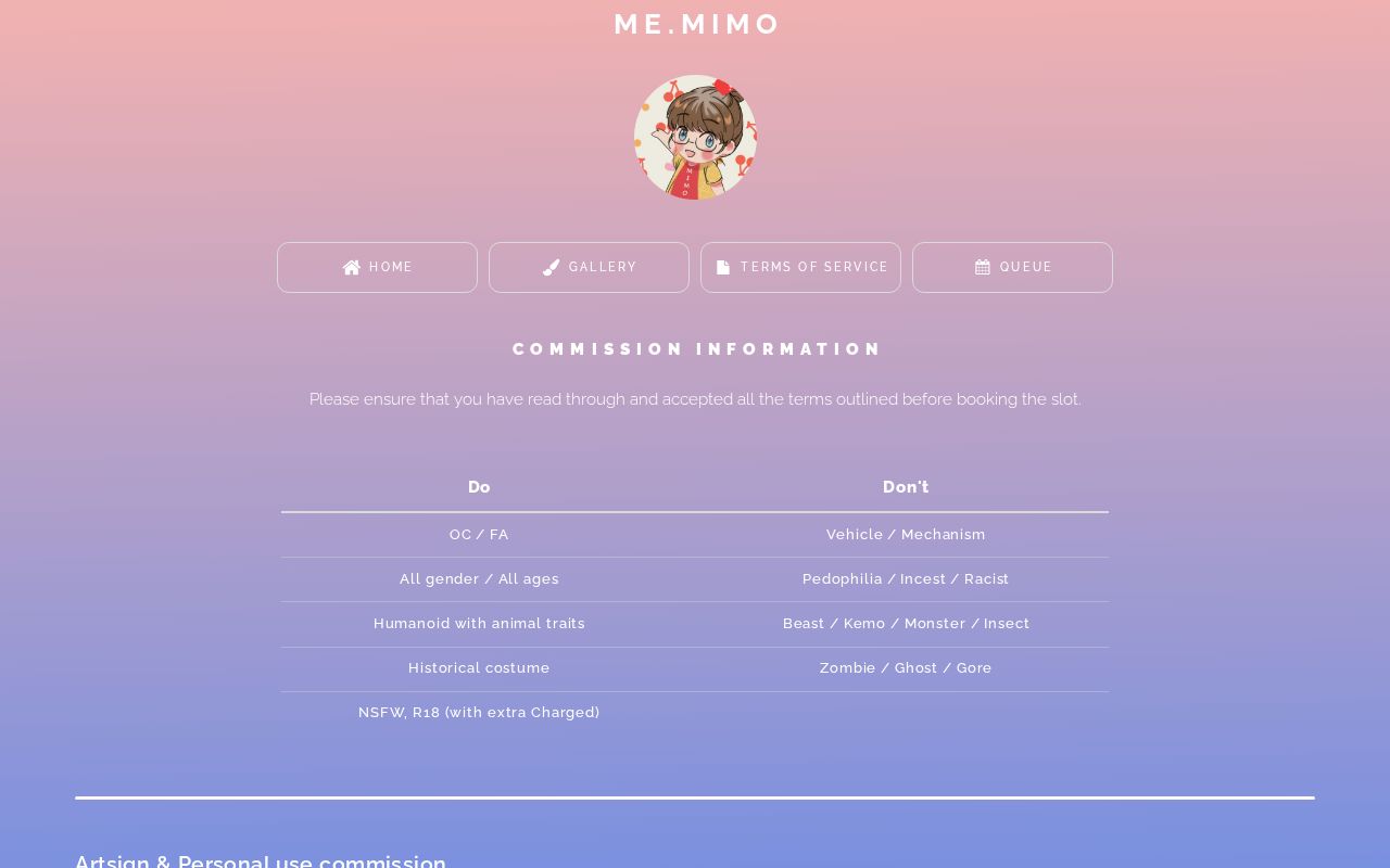 Me.mimo - commission